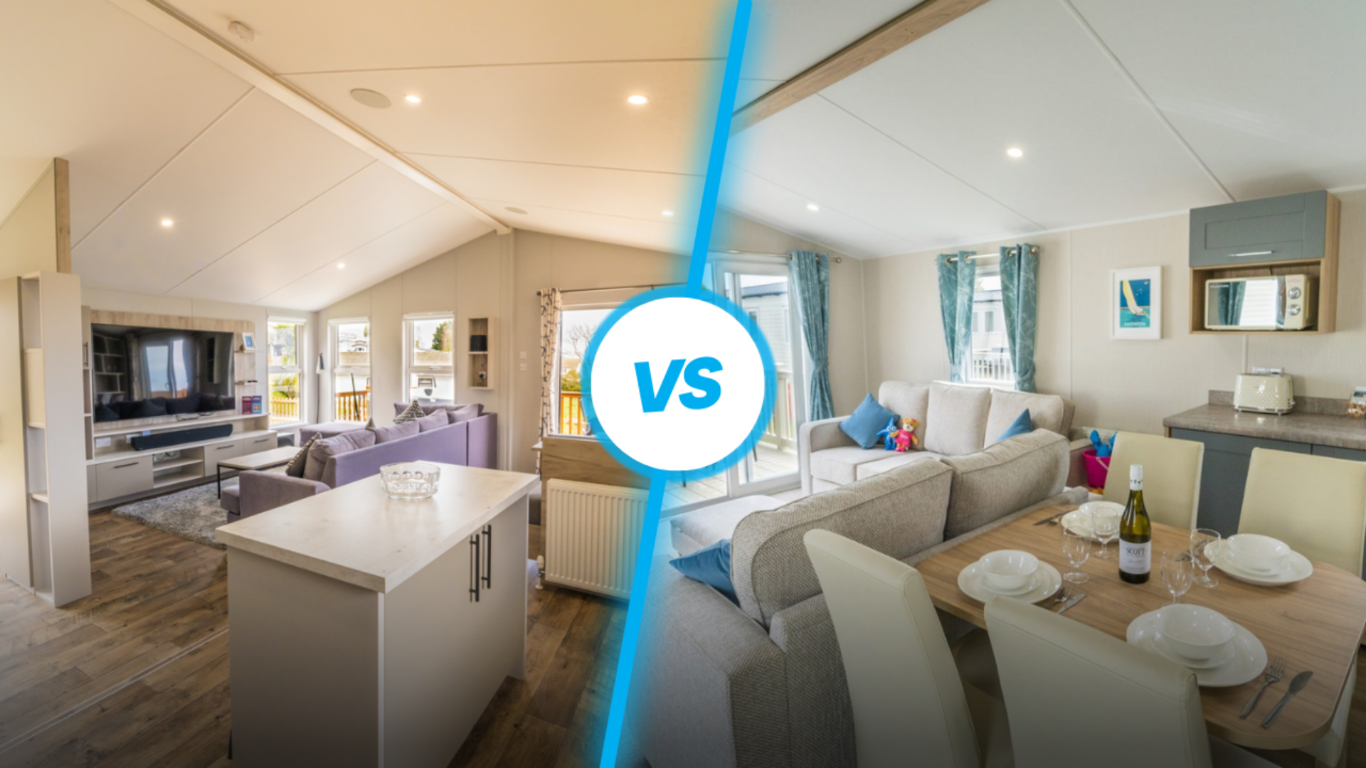 Luxury Lodges VS Cosy Caravan | Beverley Holidays