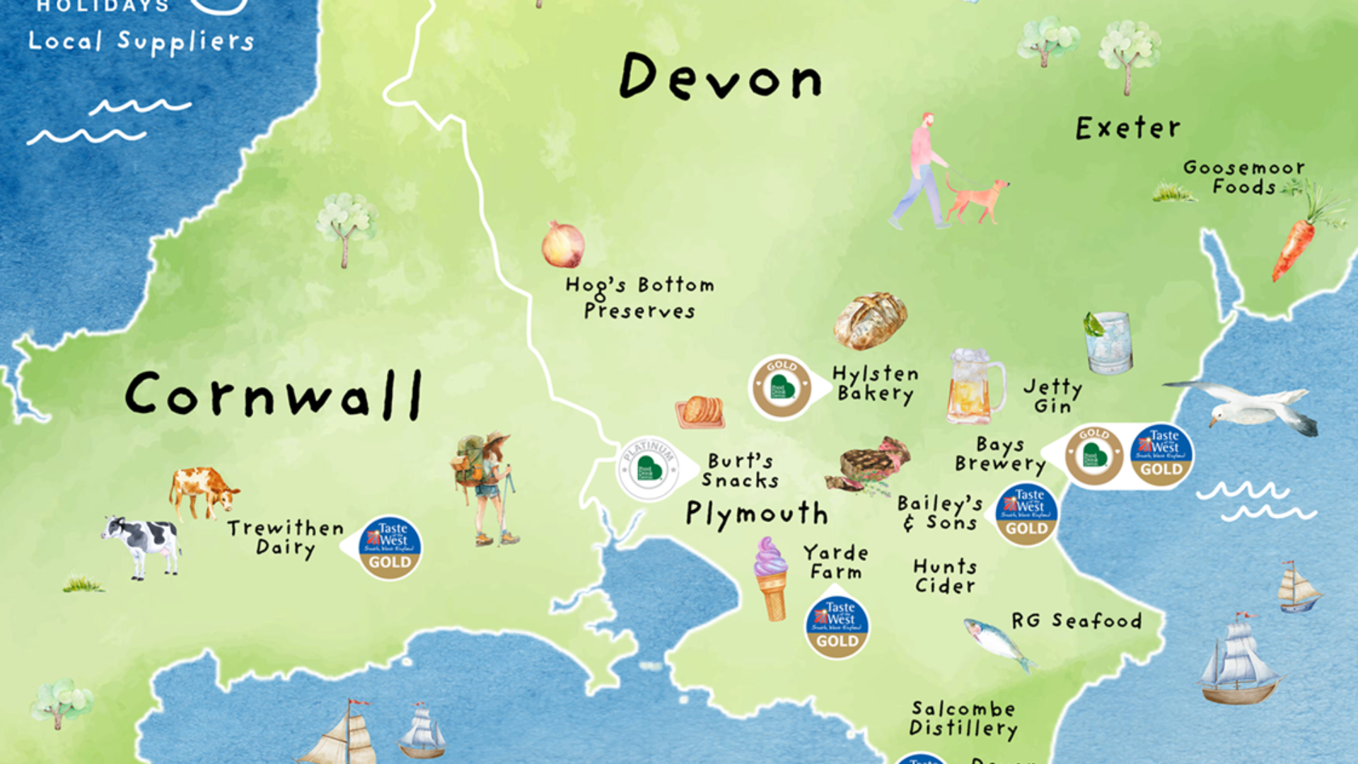 Taste Local Food and Drink in Devon | Beverley Holidays