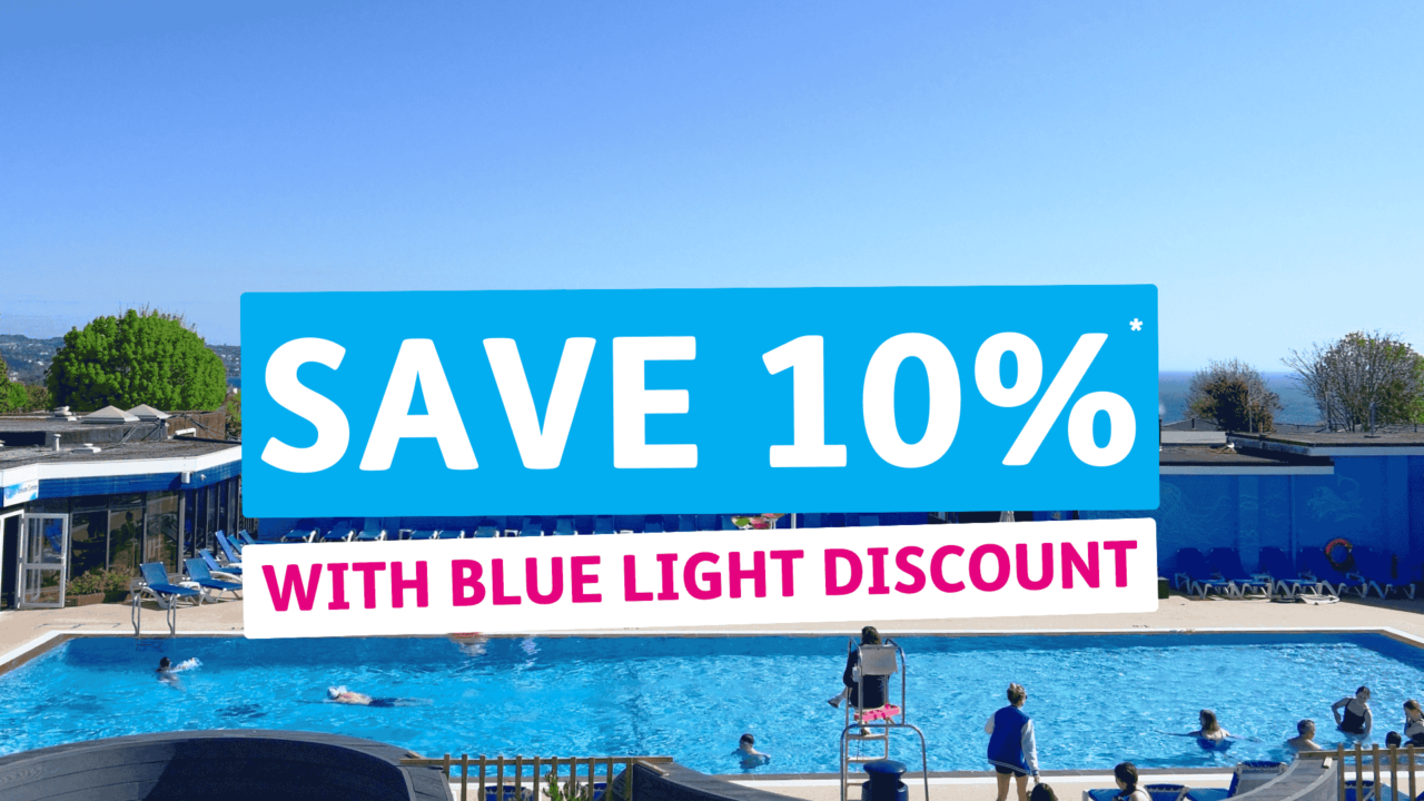 Blue Light Discount - Beverley Holidays